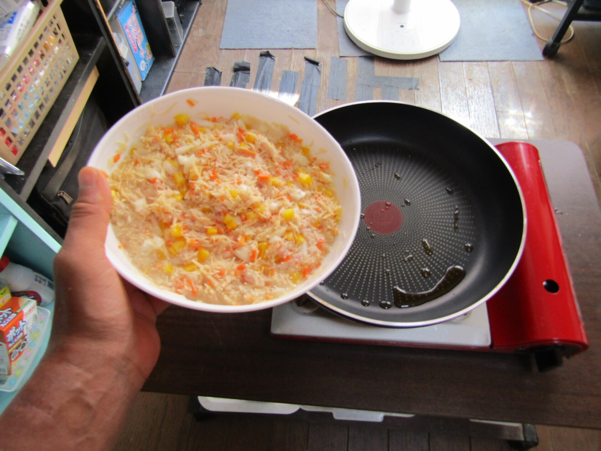 「チャーハン風ケンミン焼きビーフン」の作り方を紹介します！: ひとり飯ブログ